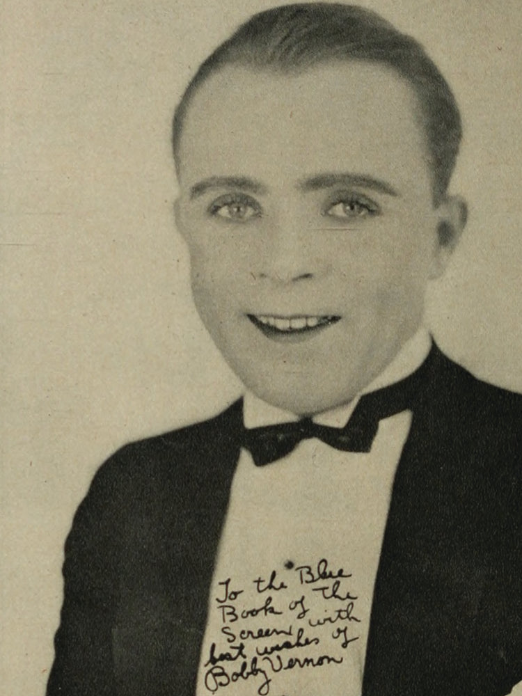 Bobby Vernon — Blue Book of the Screen (1923) 🇺🇸 – Vintoz