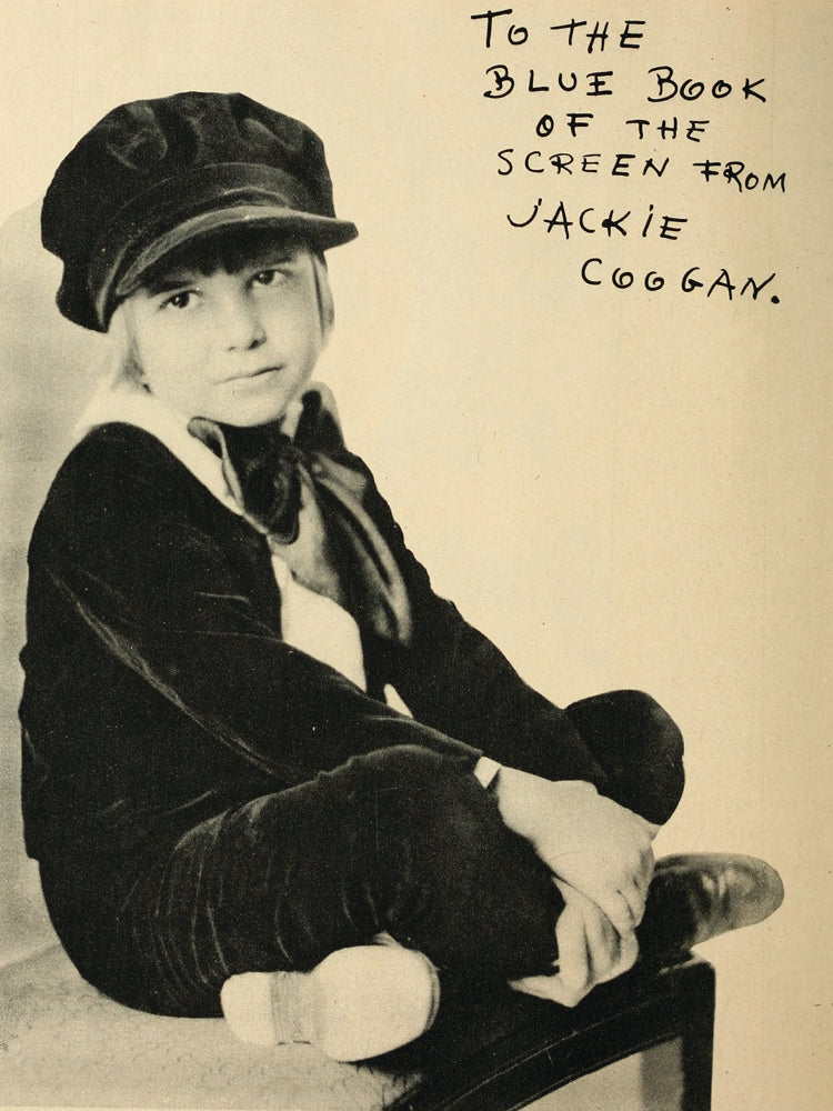 Jackie Coogan — Blue Book of the Screen (1923) 🇺🇸 – Vintoz