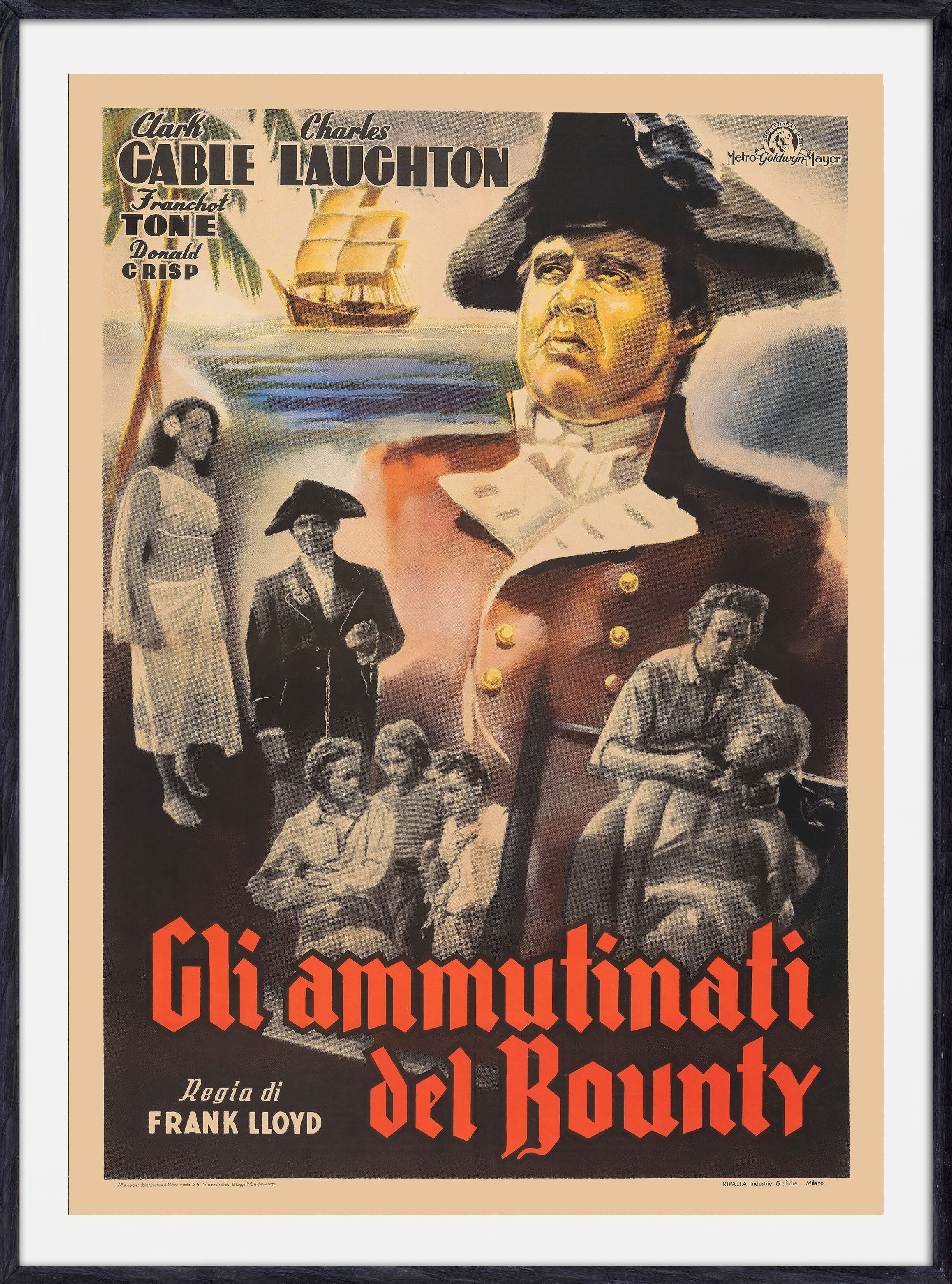 Mutiny On The Bounty Poster